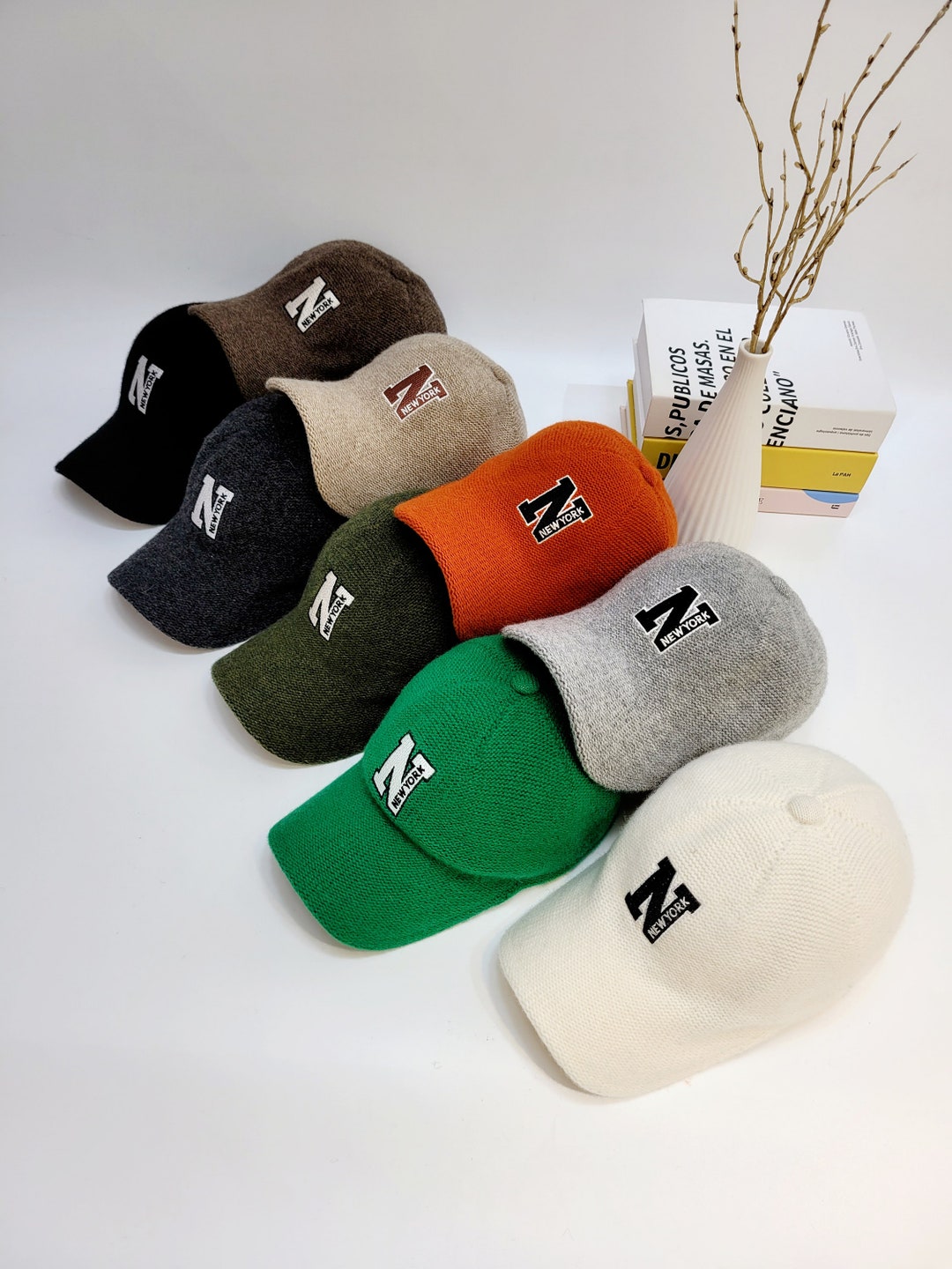 NY Wool Trucker Baseball Cap, Winter Trucker Baseball Cap, Wool Fall ...