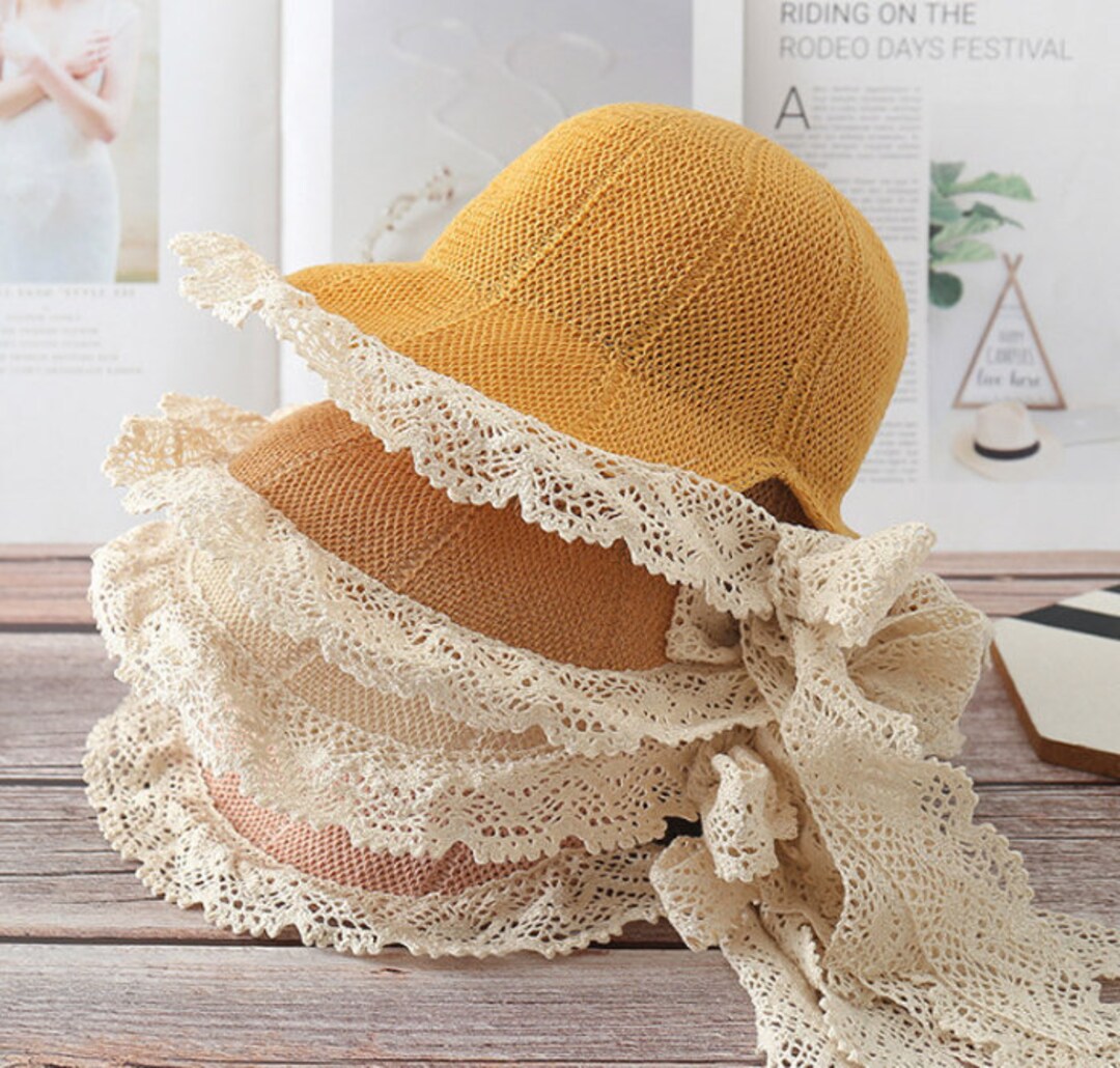 Kids Summer Hat/ Kids Sun Hat/ Kids Beach Hat/ Kids Summer Hat With ...