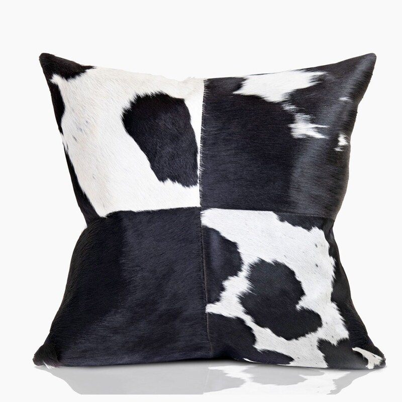 Cowhide Pillow - Etsy