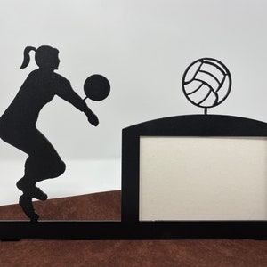 Volleyball Picture Frame, Volleyball Decor, 4 X 6 Metal Frame ...
