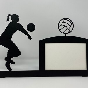 Volleyball Picture Frame, Volleyball Decor, 4 X 6 Metal Frame ...