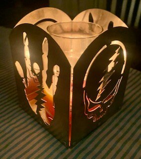 Grateful Dead Steal Your Face/jerrys Hand Stainless Steel | Etsy