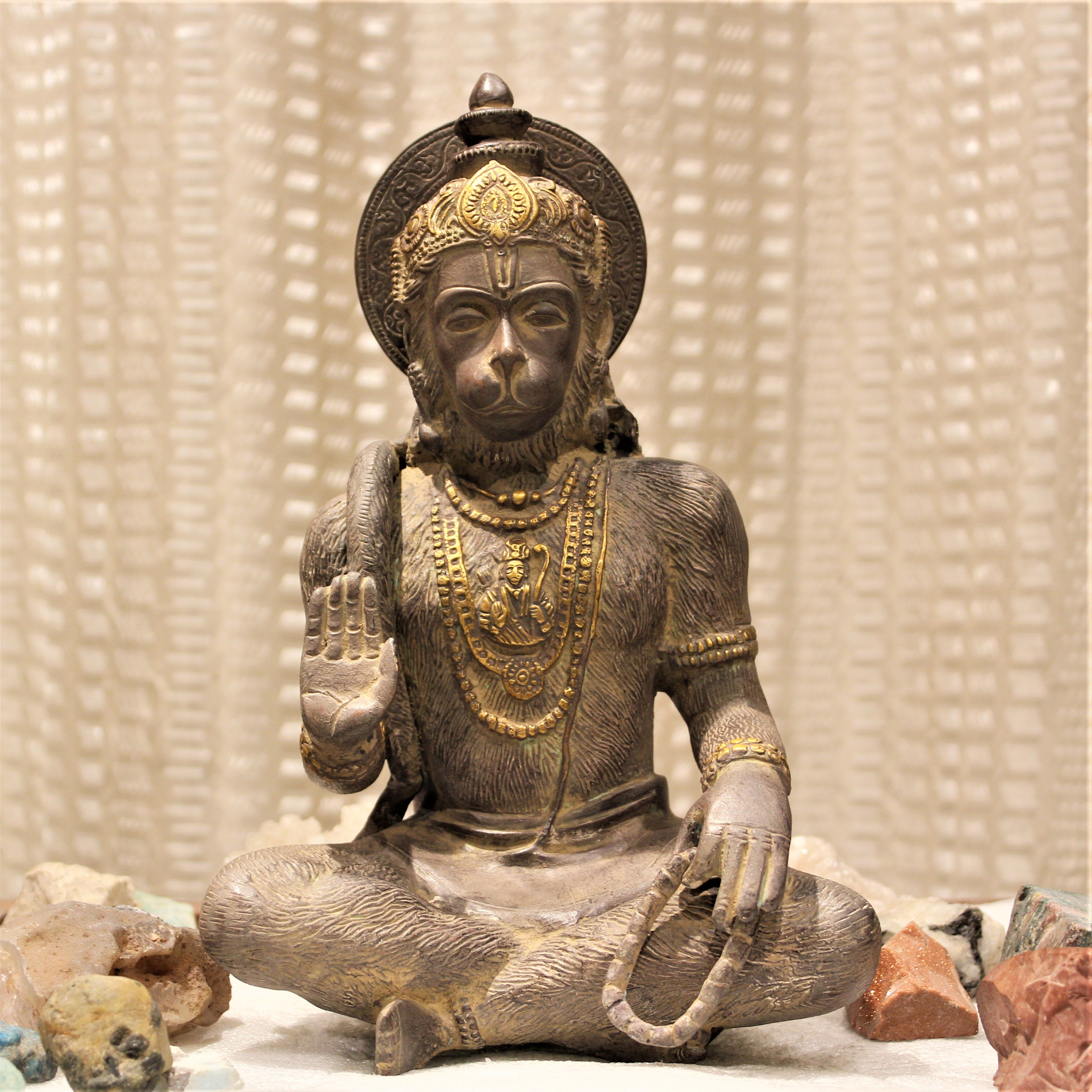 Hanuman-Statue 30cm Hanuman Messing Statue | Etsy