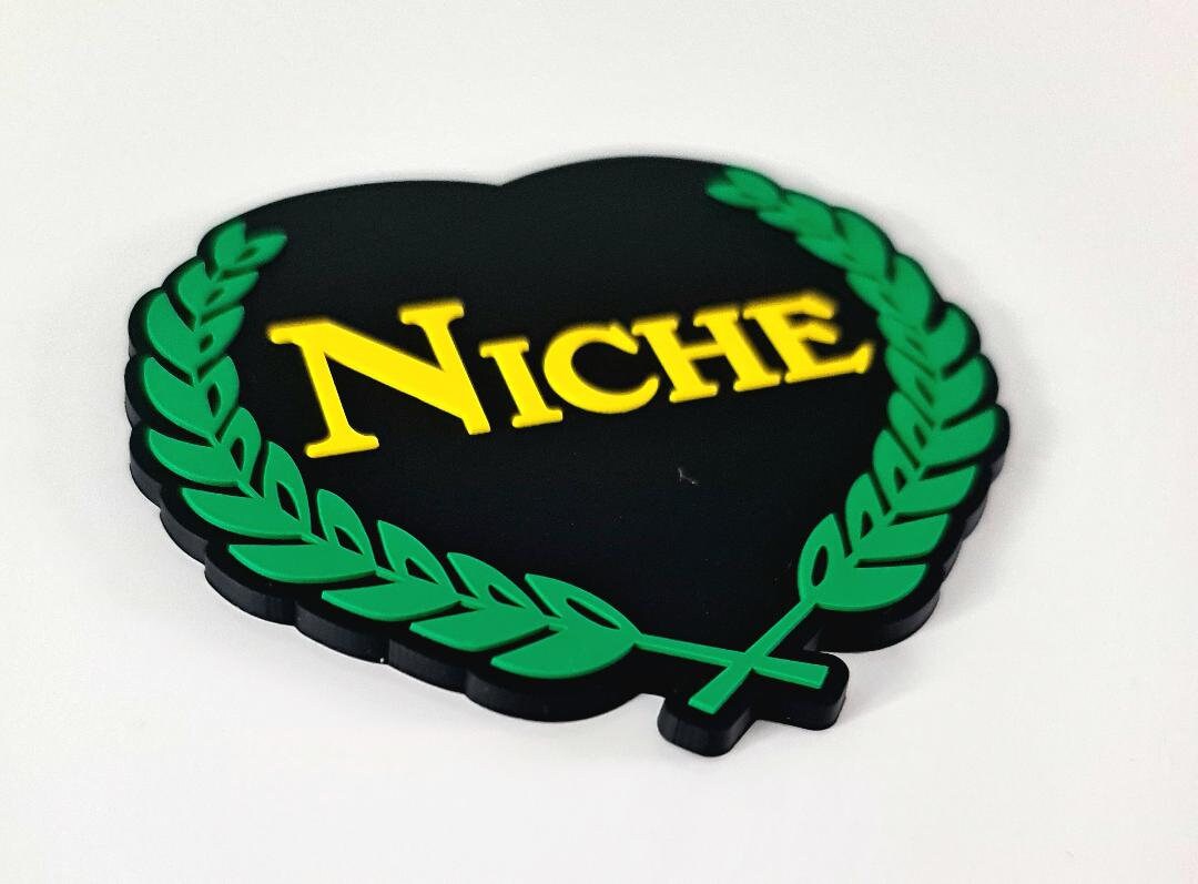 Niche 2D PVC Coaster - Etsy
