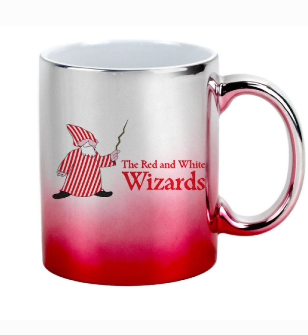 Sheffield United – Red and White Wizards Mug, Blades Cup, SUFC Mug ...