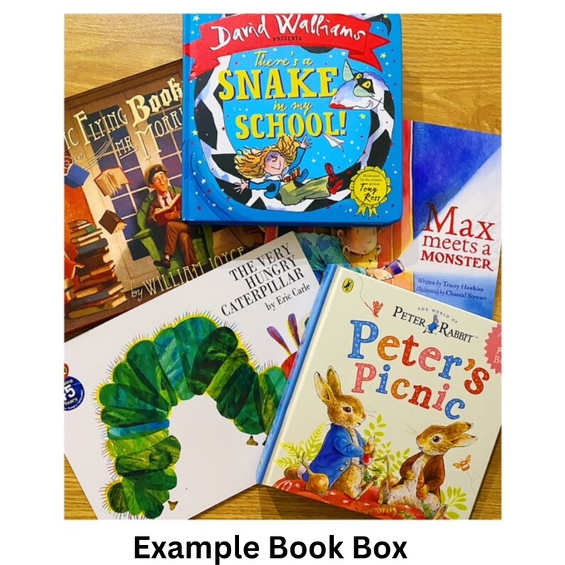 The Little Librarian's Book Box for Kids Free Shipping, Pre Loved ...