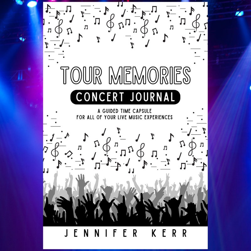 Concert Journal - Etsy