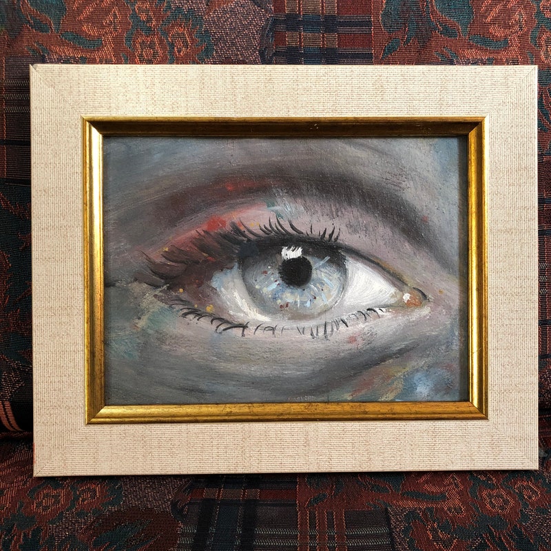 Big Eye Painting - Etsy