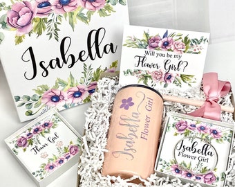 Flower Girl Gift Box - Etsy