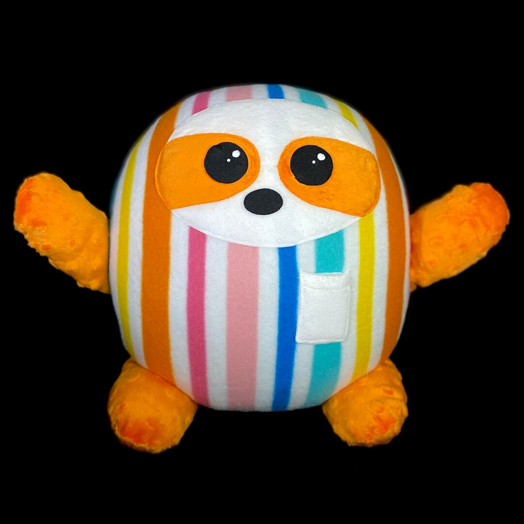 Tommy Tourette Syndrome Awful Sloth Weighted Sloth Plush - Etsy
