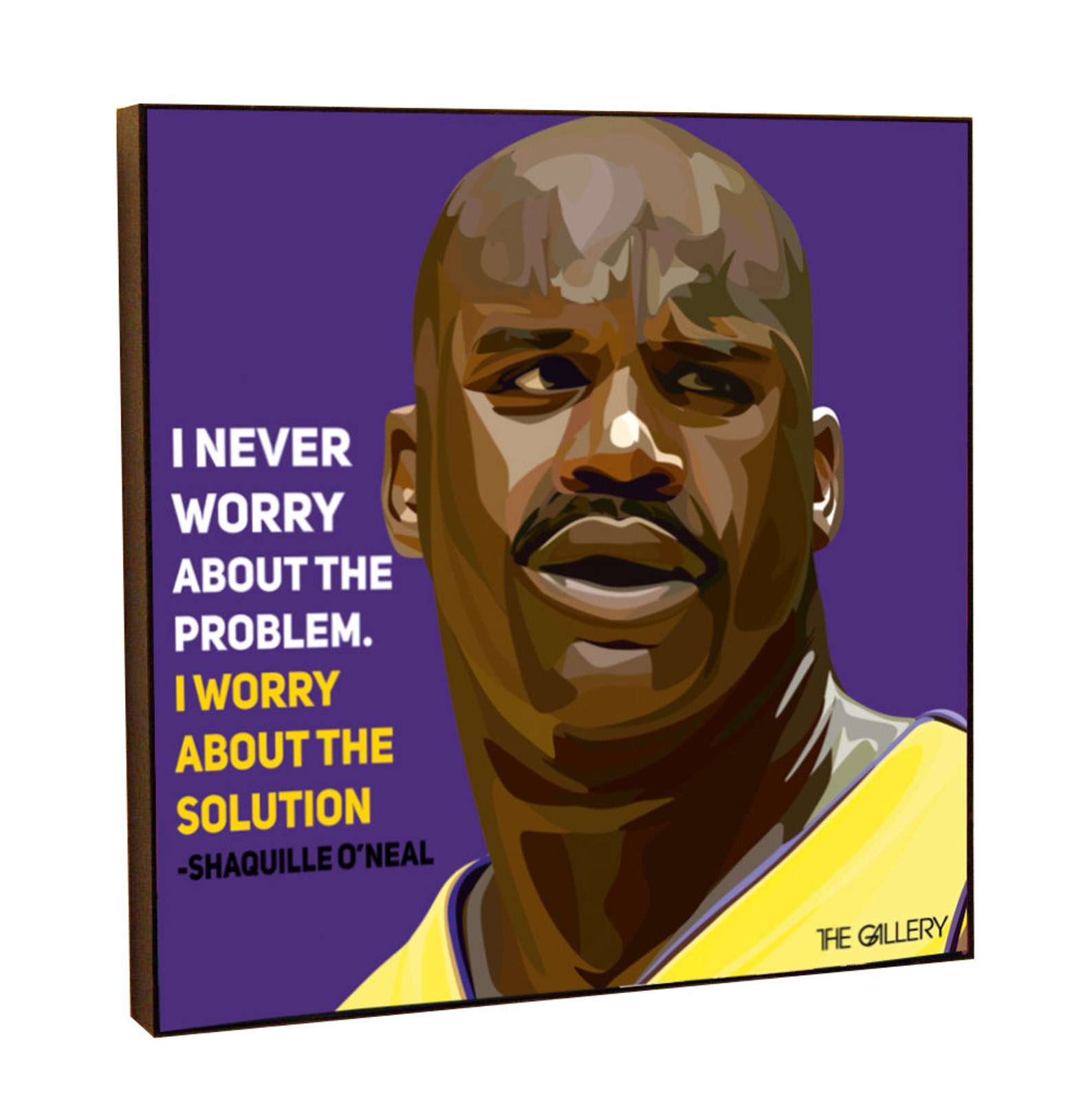 Shaquille O'neal Poster Wall Decals Pop Art Gifts Portrait | Etsy