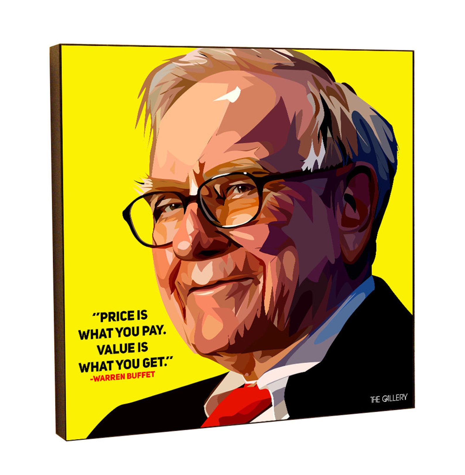 Warren Buffett Poster Wall Decals Pop Art Gifts Portrait | Etsy