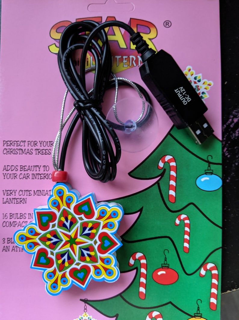 STAR Mini CAR LANTERN (2inches) - Etsy