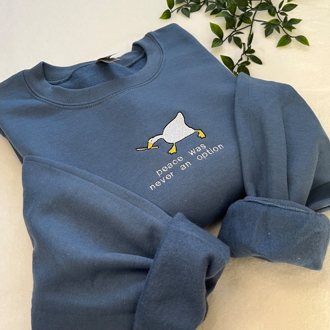 Murder Goose Sweatshirt | Unisex Sweatshirt | Long Sleeve | Pullover ...