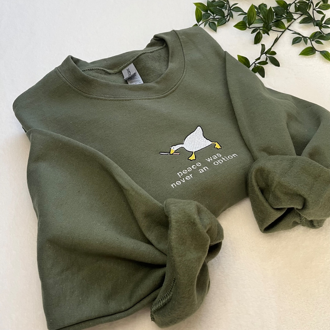 Murder Goose Sweatshirt | Unisex Sweatshirt | Long Sleeve | Pullover ...