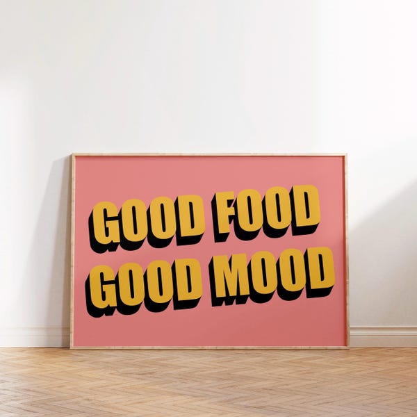 Good Mood Print - Etsy UK
