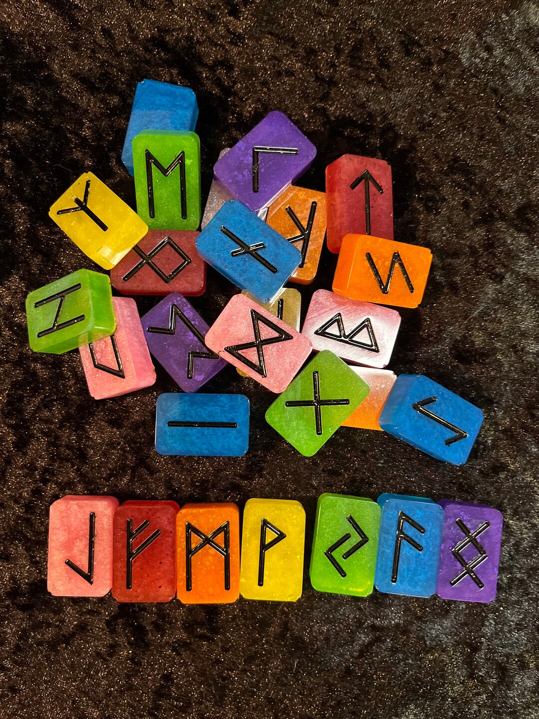 PRIDE Inspired Runes Set - Etsy