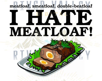 Meatloaf Svg - Etsy