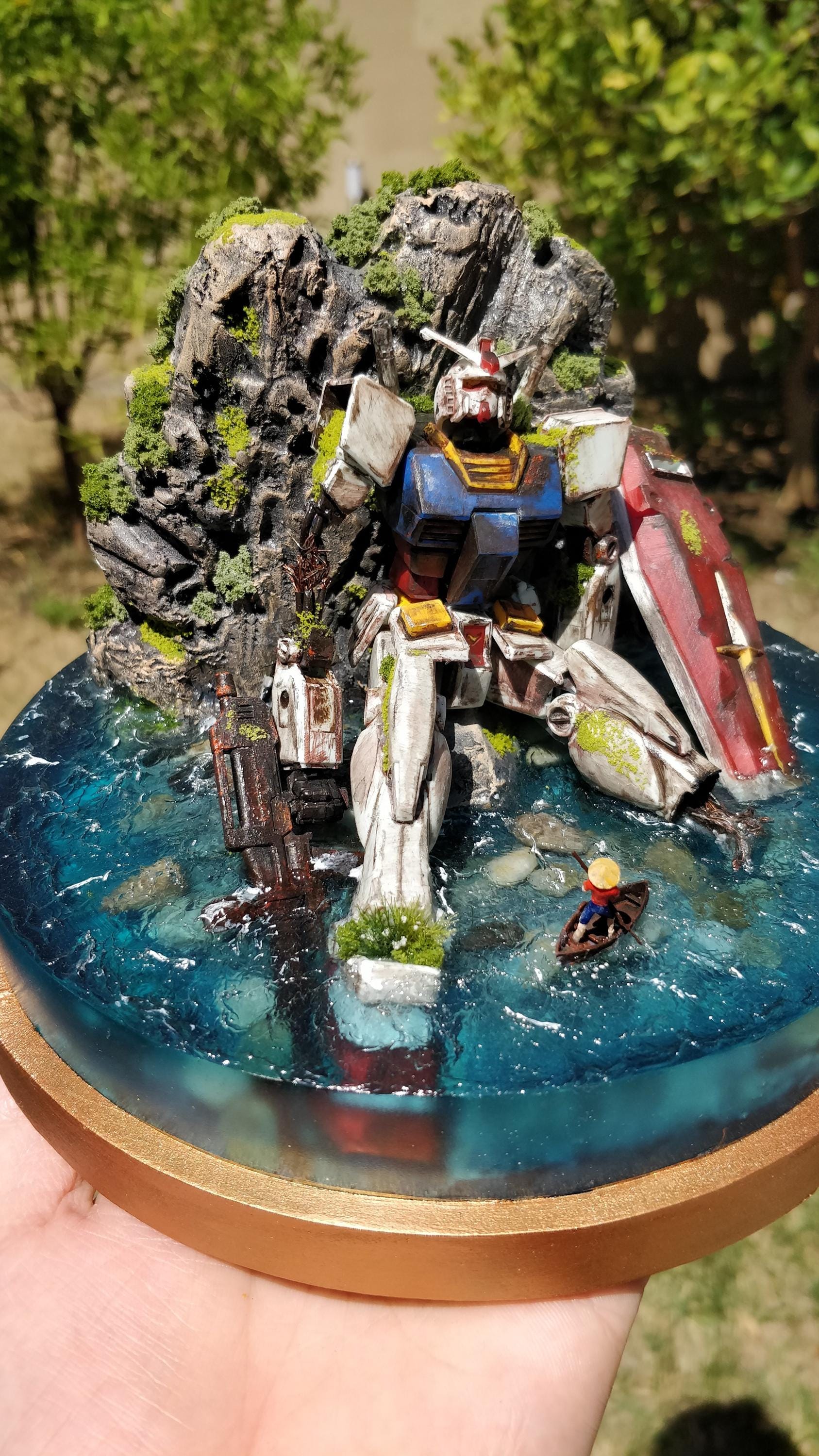 Diorama Gundam 1/144 Personalizzato Con Resina - Etsy