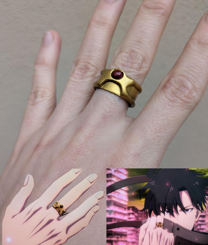 Anello Solo Leveling - Sung Jinwoo Cosplay - Anime Ring - 3D Print - Etsy