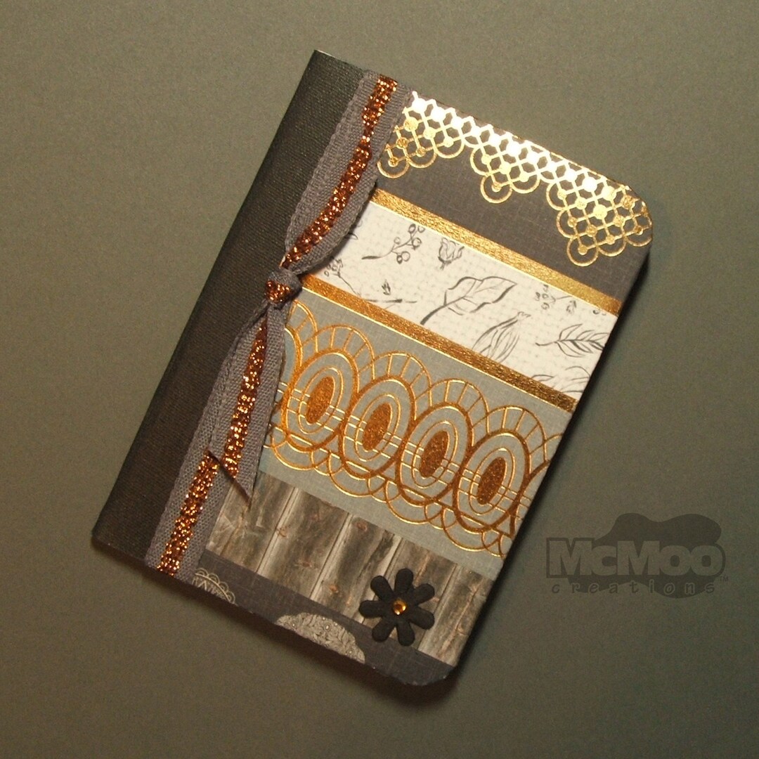 Vintage Look Multi Mini Composition Book. Decorative Journal. 50-page ...