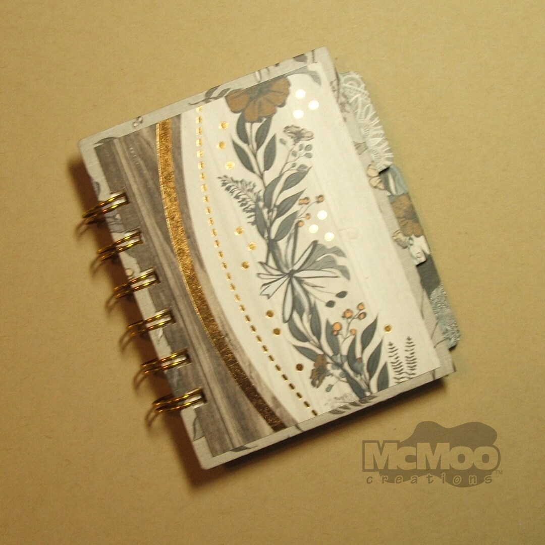 Boho Floral Mini Notebook. Mini Journal Notebook. Gratitude Journal ...