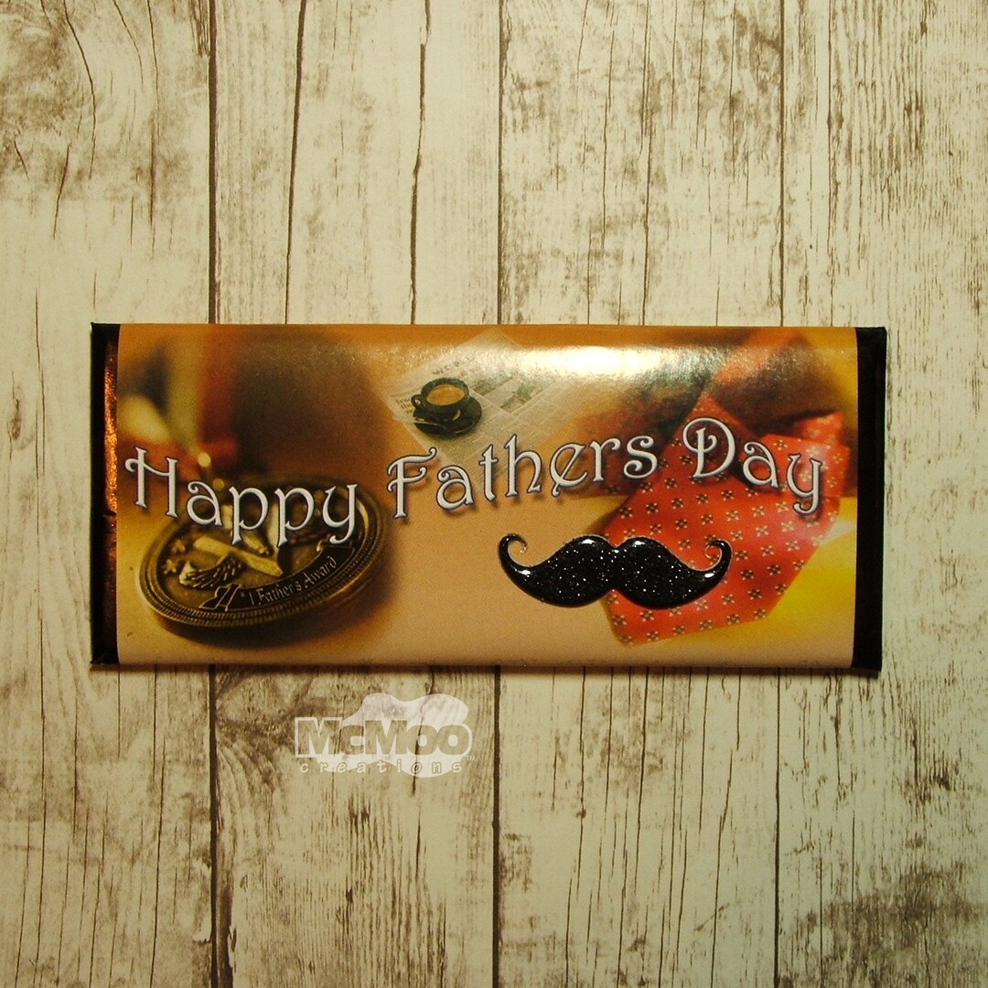 Feliz Día del Padre Candy Bar Wrapper. Envoltorio de candy bar ...