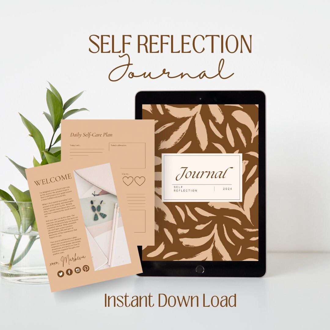 My Self Reflection Journal - Etsy