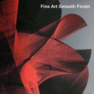 Abstract Geometric Red Line Art - Intricate Line Structure Print ...