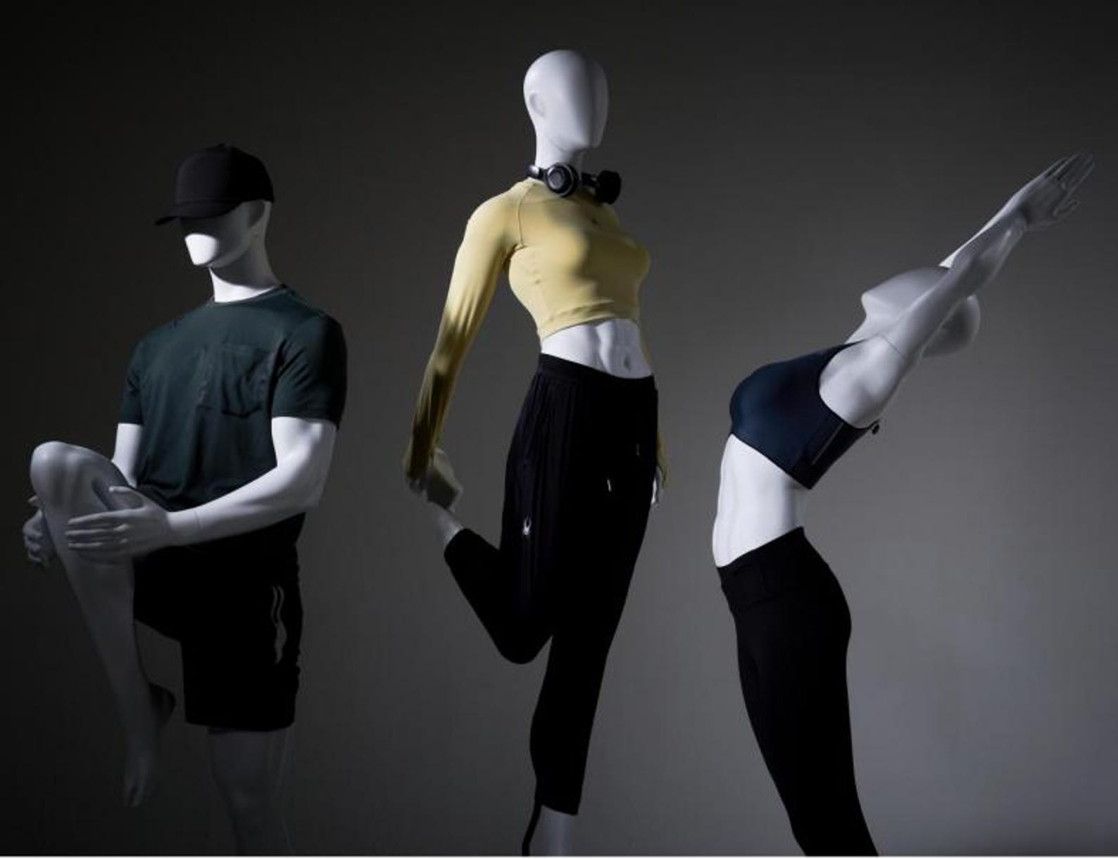 5pcs/lot Retail Sports Store Visual Merchandising Sports Stretching ...