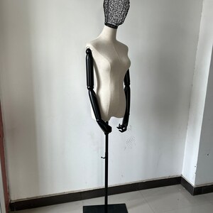 Adjustable Black Base Black Wire Head Rough Linen Black - Etsy