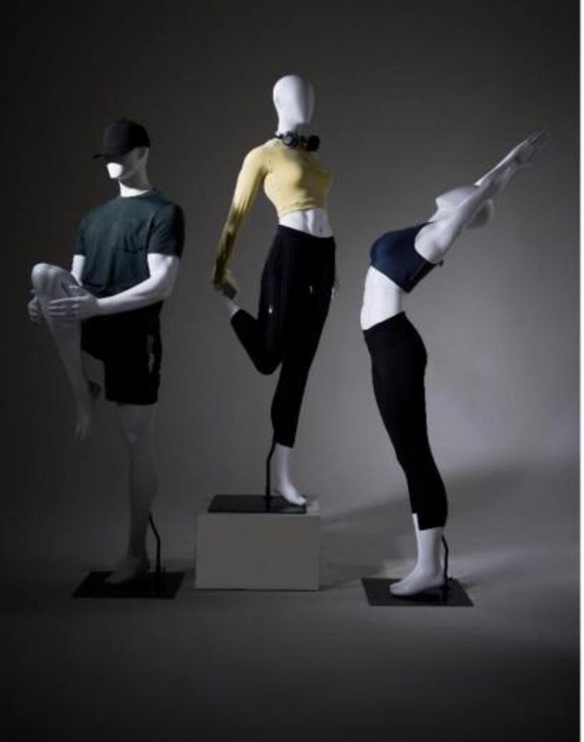 5pcs/lot Retail Sports Store Visual Merchandising Sports Stretching ...