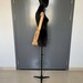 Black Tripod Base Hanging Wooden Arms Black Velvet Female Mannequin ...
