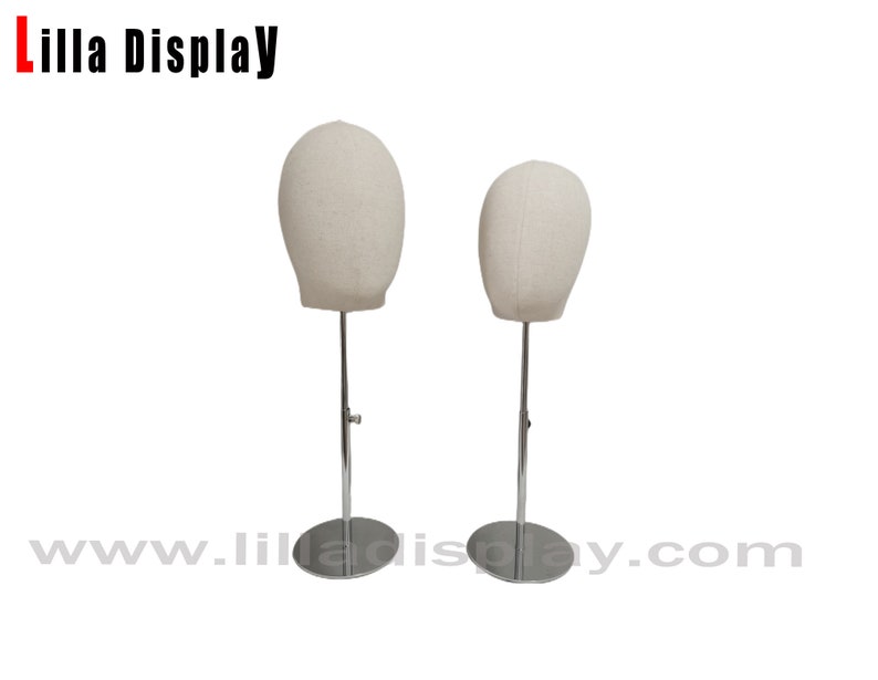 Wigs Display Crowns Display Adjustable Silver Base Natural - Etsy