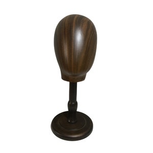 Wooden Base Wooden Female Mannequin Head Matilda - Etsy