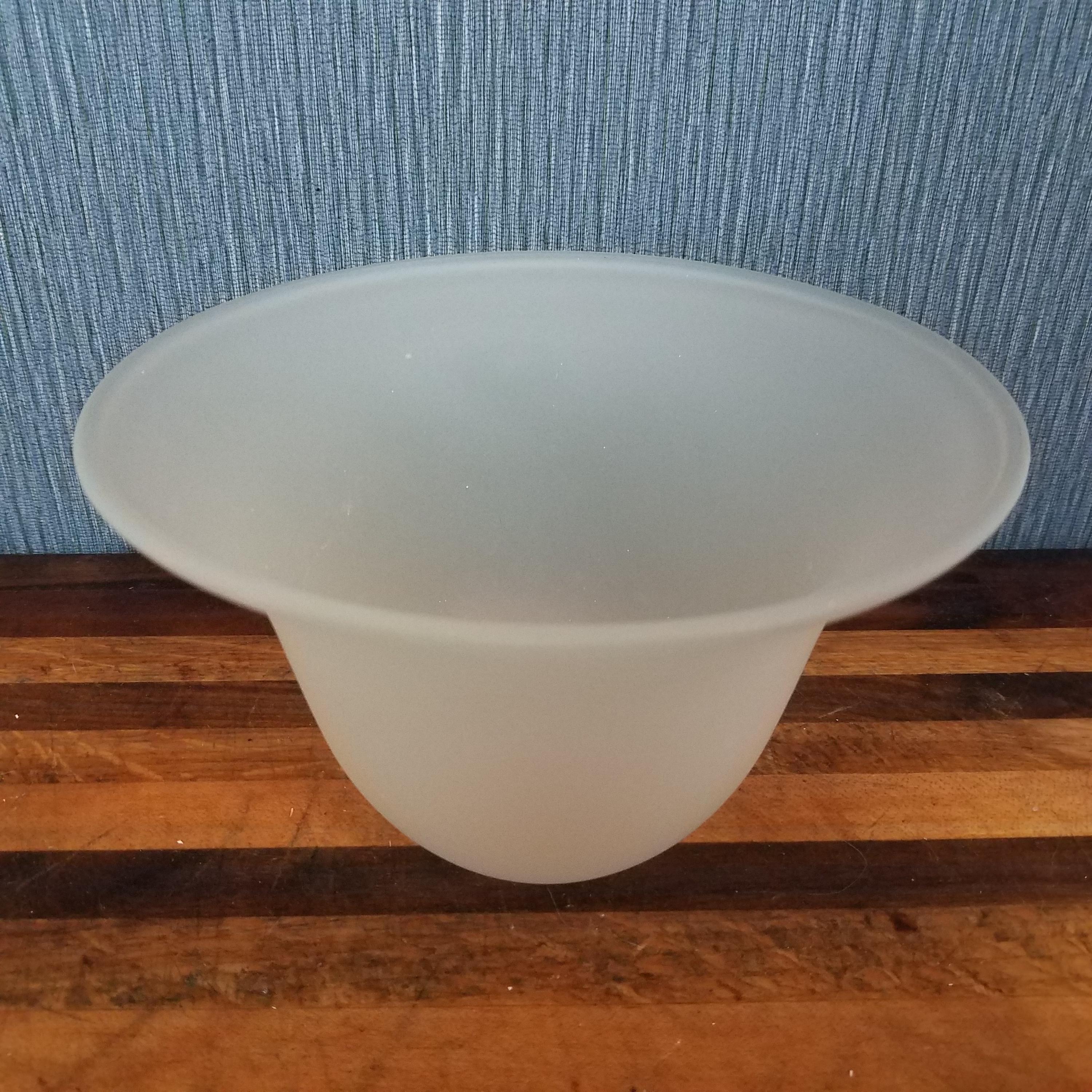 Matte Frosted Glass Pendant Shades, 1.75 Inch Neckless Fitter ...