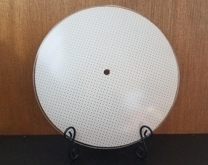 White Polka Dot Round Ceiling Light Cover, 13 Inch, Retro Ceiling ...