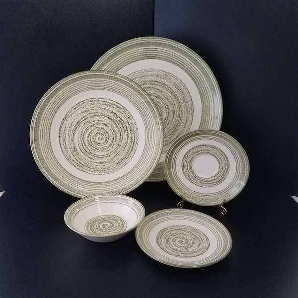 Green Stamps Dishes - Etsy