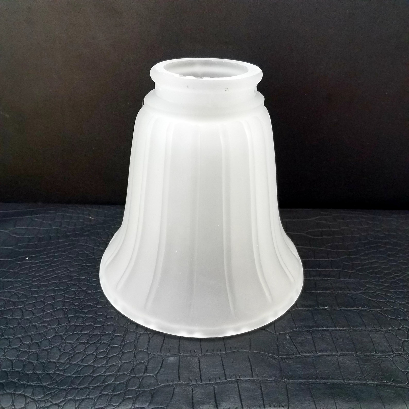 Frosted Glass Pendant Shade 2 Inch Fitter Replacement Shade - Etsy