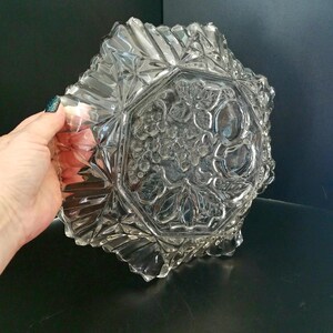 Vintage 11 Inch Pie Plate, Fluted Orchard Fruit Glass Pie Plate ...