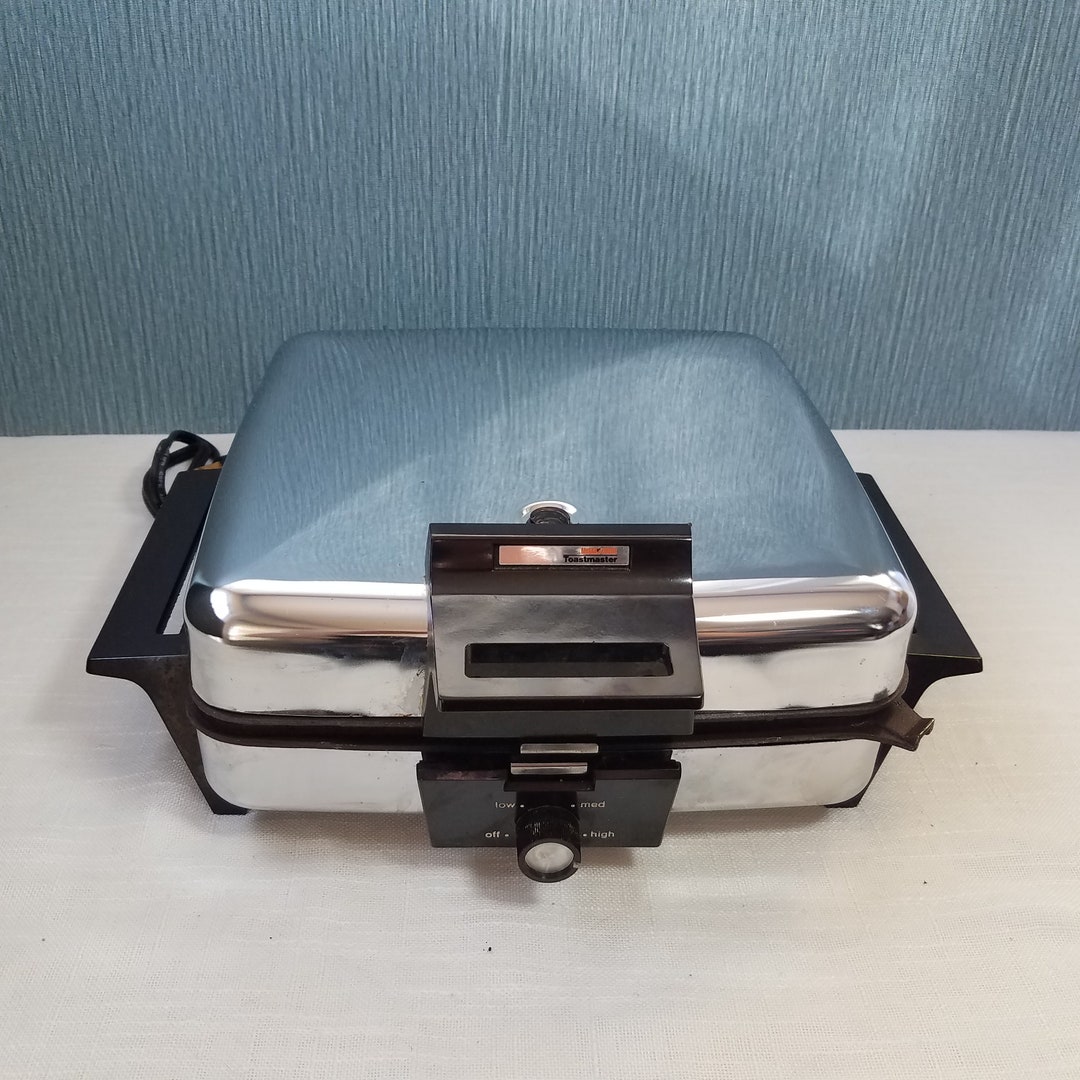 Vintage 1970's Toastmaster Automatic Grill-waffler Baker, Large 9 Inch ...