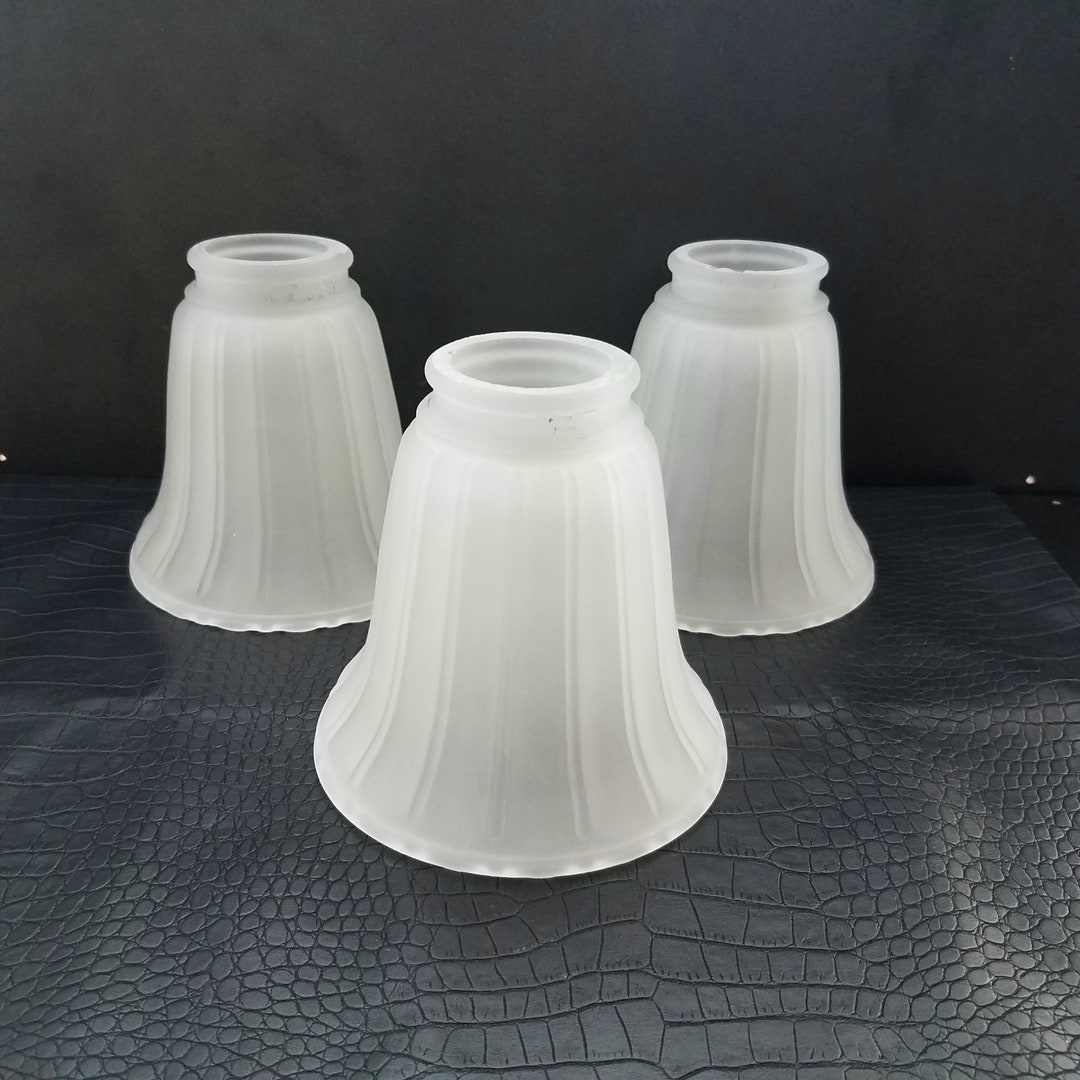Frosted Glass Pendant Shade, 2 Inch Fitter, Replacement Shade, Sconce ...
