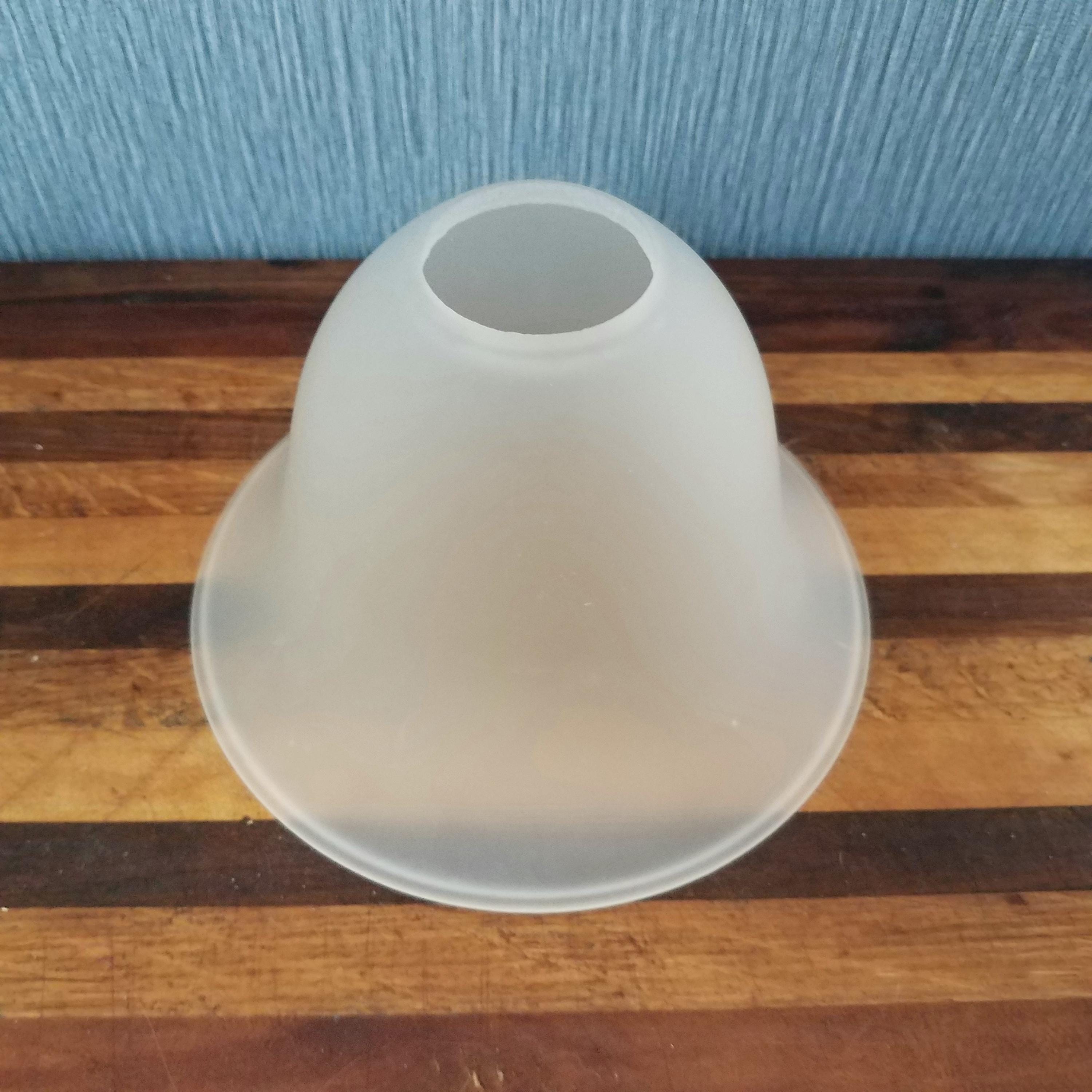 Matte Frosted Glass Pendant Shades, 1.75 Inch Neckless Fitter ...