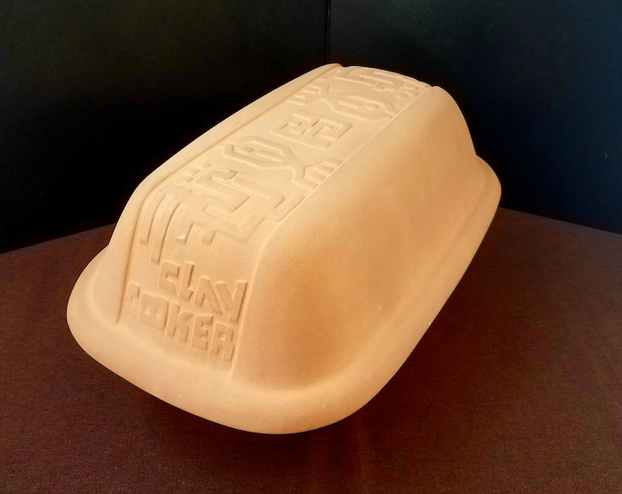 Vintage Clay Chicken Cooker, Chicken Brick, Terra Cotta Chicken Roaster ...