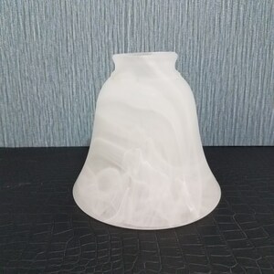Vintage Swirly Alabaster Glass Pendant Shade, 2 1/8 Inch Fitter ...