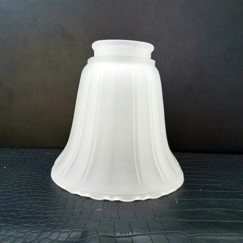 Frosted Glass Pendant Shade 2 Inch Fitter Replacement Shade - Etsy