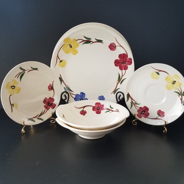 Blue Ridge Plates - Etsy