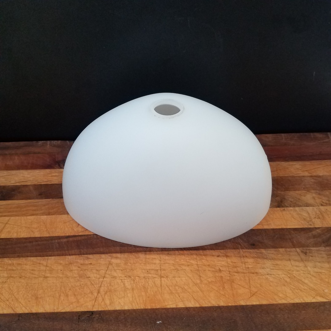 Luminous Alabaster White Oval Sconce or Vanity Glass Shade, 7/8 Inch ...
