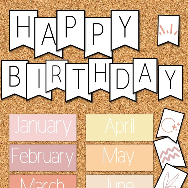 Birthday Bunting - Etsy