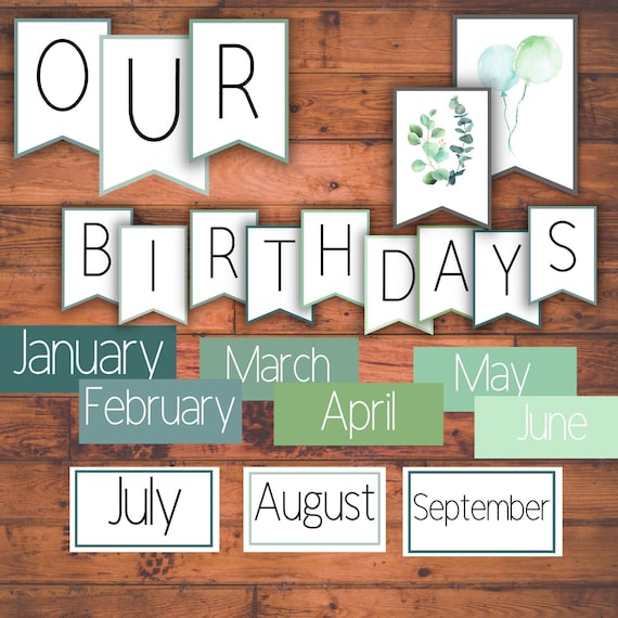 Birthday Wall Classroom Decor Birthday Banner Birthday - Etsy Australia